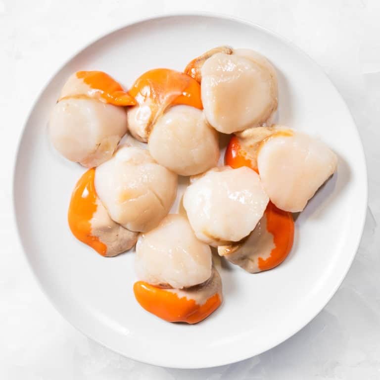 Fresh Cut UK Scallops - Brighton & Newhaven Fish Sales